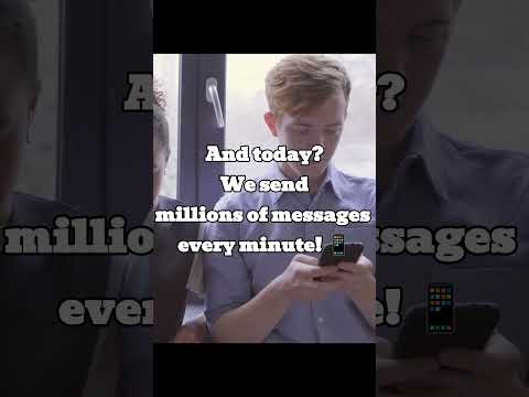 The First Text Message Ever Sent in 1992! 📱 | Did You Know?