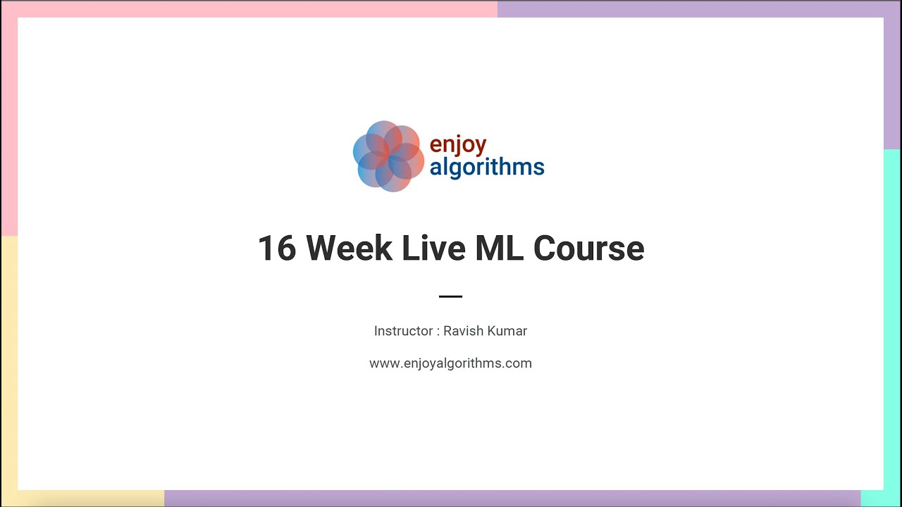 Machine Learning Course Information