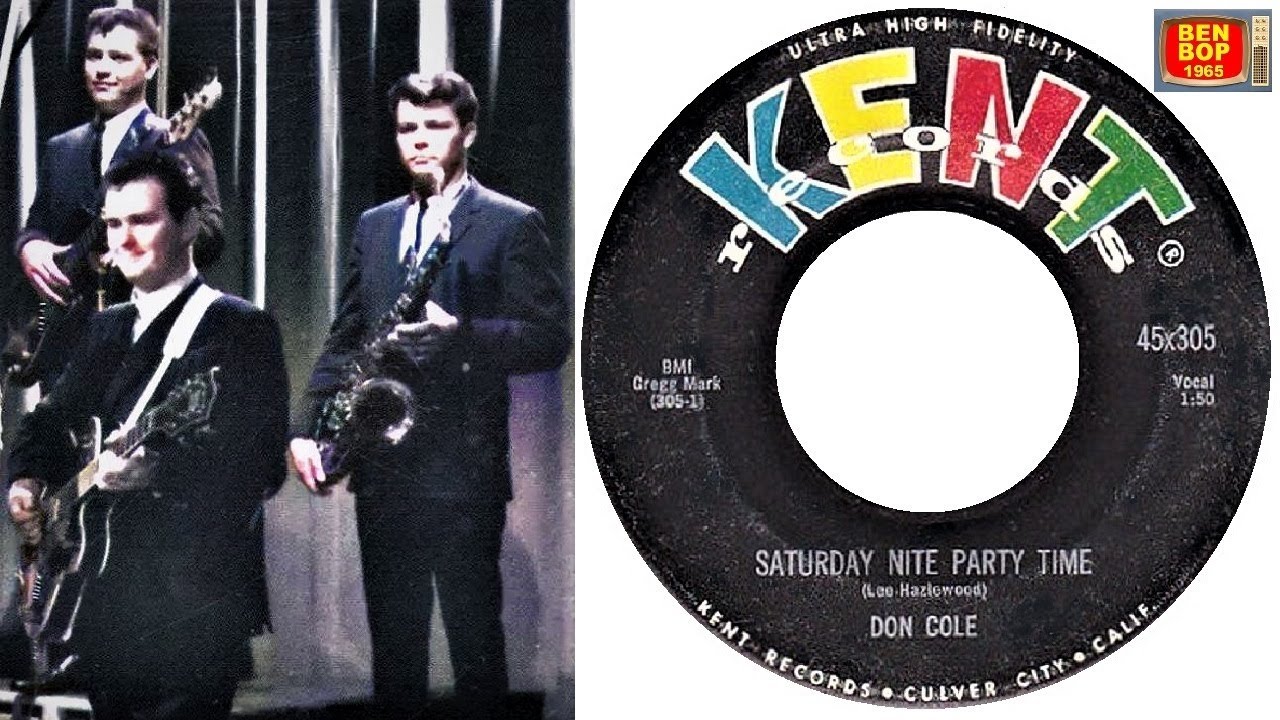 DON COLE - Beulah Mae / Saturday Night Party Time (1958)
