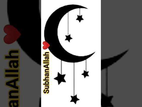 How to draw moon๐โญ๐ # Moon drawing #Easy moon drawing #Drawing pictures# Draw So Easy