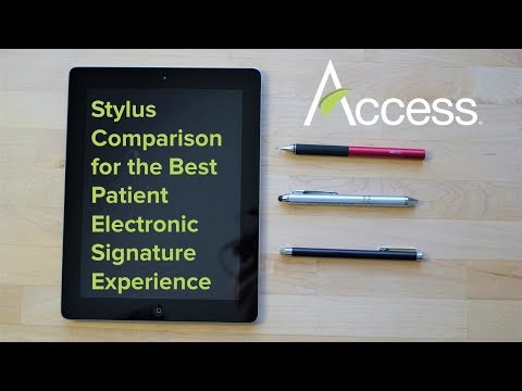 Stylus Comparison for the Best Patient Electronic Signature Experience