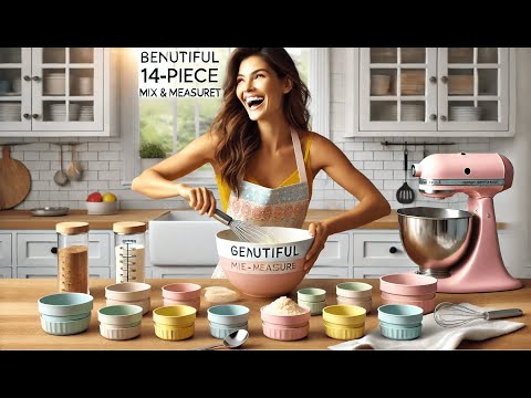 🍽️ Generic Beautiful 14-Piece Mix & Measure Set Review 🍽️