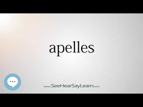 apelles (Every English Word Pronounced) 📕🔊🗣️😎✅