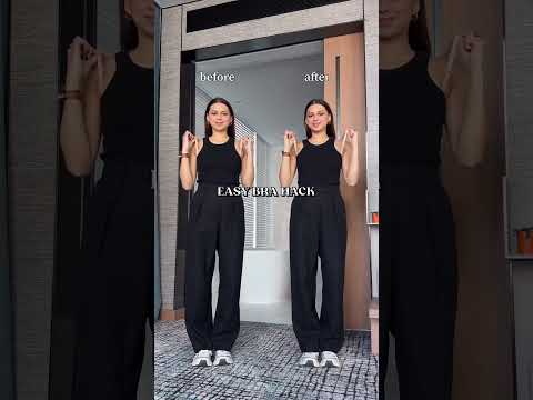 Viral bra hack if you wear a (tank) top 💓 Subscribe for #shorts #style