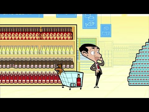 Mr. Bean Goes Shopping - Preposition…: English ESL video lessons