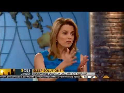 Dr. Carol Ash Discusses the New Drug "Belsomra" on the CBS Morning Show
