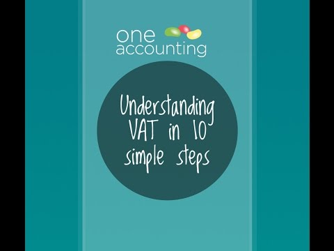 One Accounting - Understanding VAT in 10 simple steps