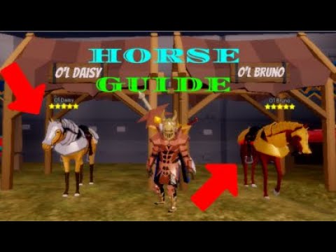 HORSE GUIDE | Roblox Dragon Blade