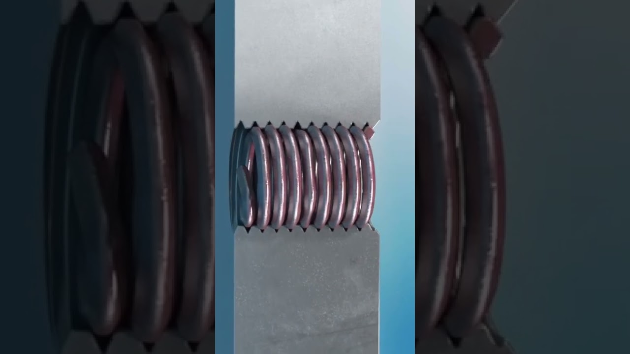 helicoil spring, we can use this where the thread is weak.