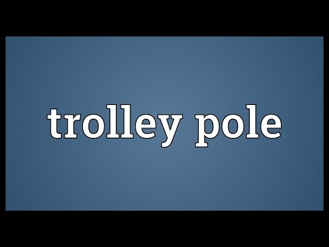 Trolley pole Meaning
