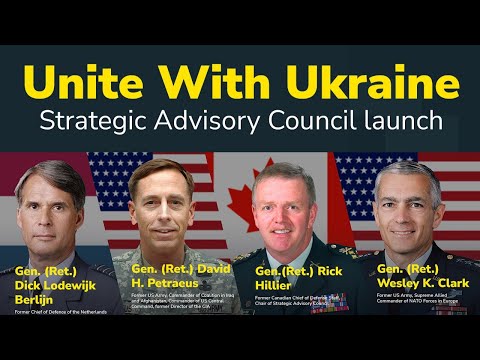 #UniteWithUkraine Strategic Advisory Council launch