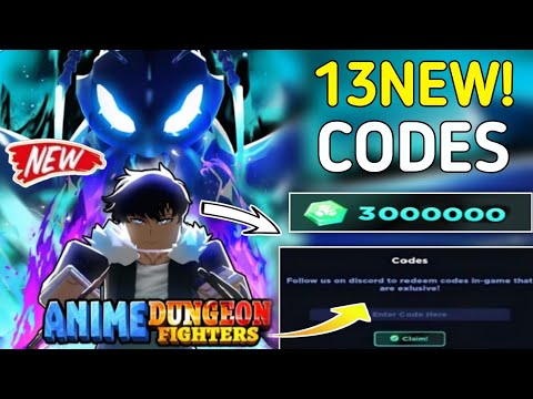 ⚠️ SURPRISE ⚠️ ANIME DUNGEON FIGHTERS CODES 2025 - ANIME DUNGEON FIGHTERS ROBLOX CODES