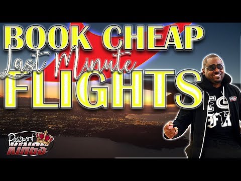 How to book cheap last minute flights
