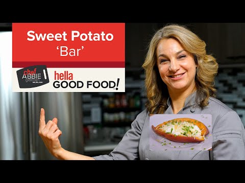 Baked Sweet Potato "Choose your Own Toppings" Party!