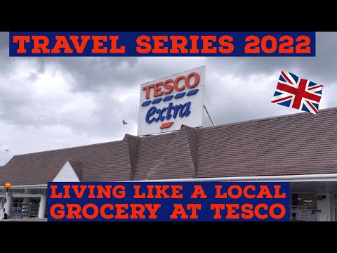 Living Like A Local - Grocery At Tesco- Travel Series 2022 #tesco#store#supermarket