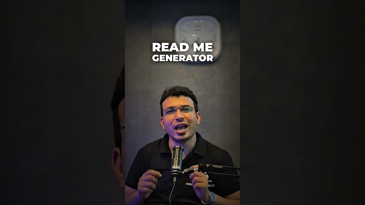 🚀 Build a GitHub README Generator to Stand Out & Get Selected!