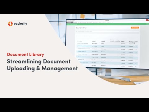 Core HR & Payroll: HR Document Library