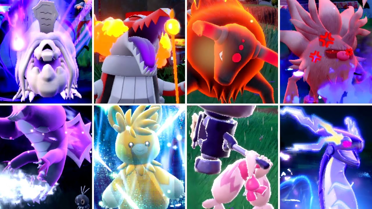 Pokémon Scarlet & Violet - All New Moves