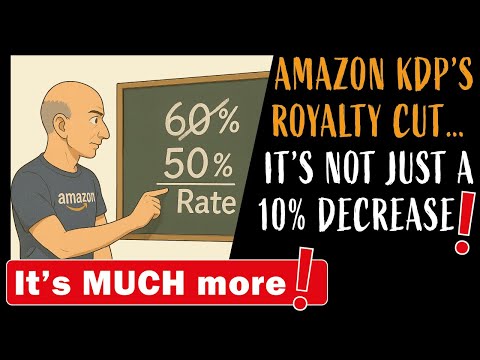 Amazon KDP Earnings After the 2025 KDP Royalty Change – Real Numbers Inside