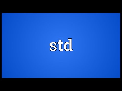 Std Meaning