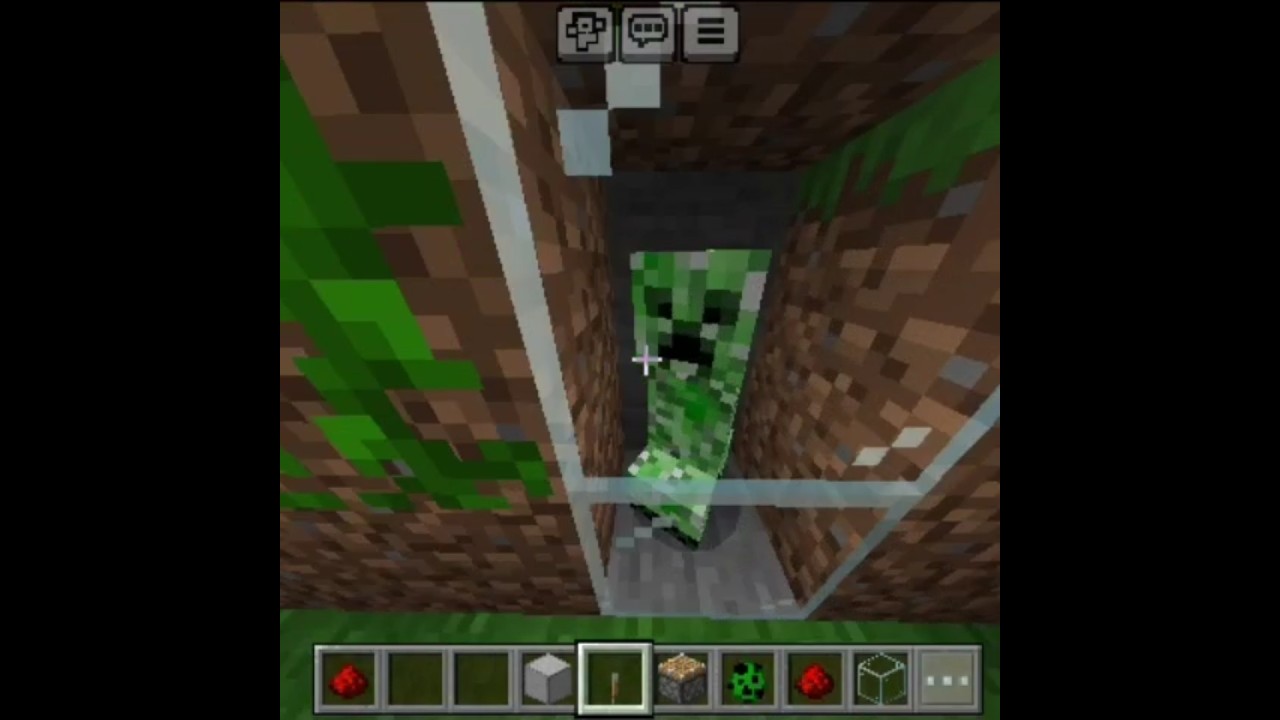 Minecraft creeper Hacks #shortsfeed #minecraft