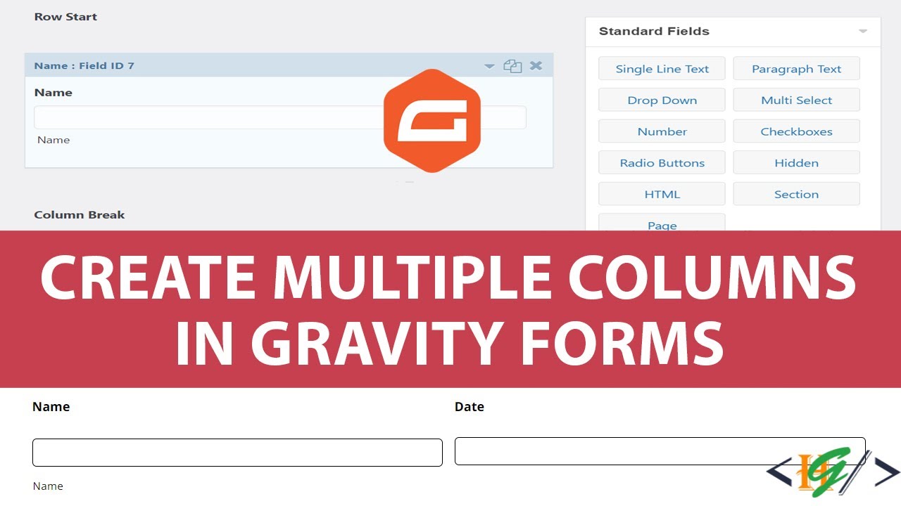 How to Create Multiple Columns in Gravity Forms in WordPress