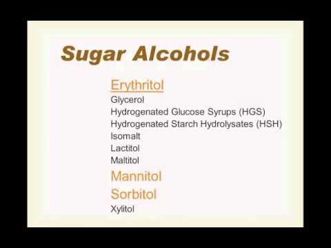 Food Label Secrets - Sugar Alcohols