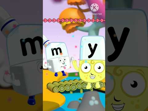 alpablocks make two letter words #ytshorts #alphablocks #shorts #learntoread