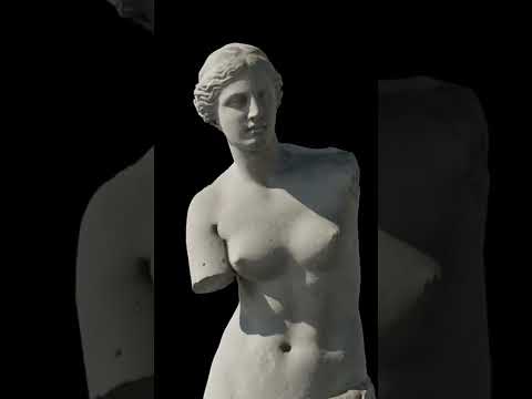 Venus de Milo in 3D (photogrammetry) #shorts #photogrammetry #venusdemilo #3d