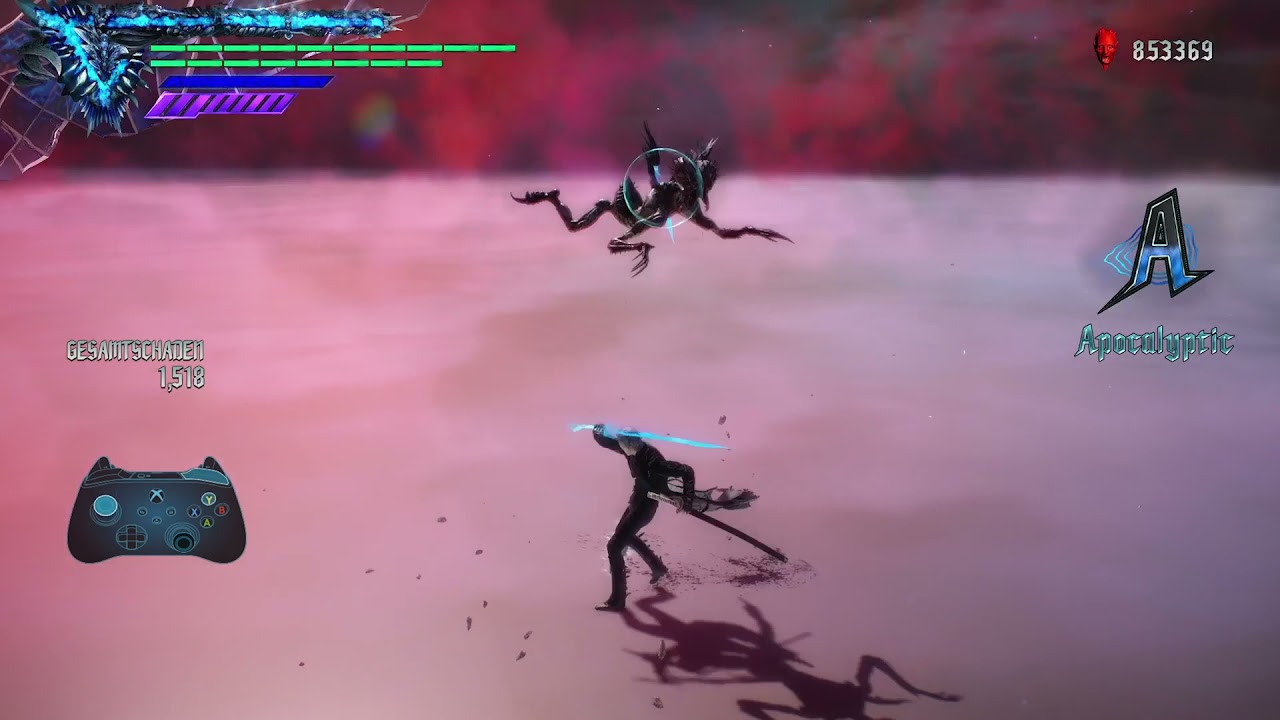 Devil May Cry 5 - Vergil Combo Practice Part 3