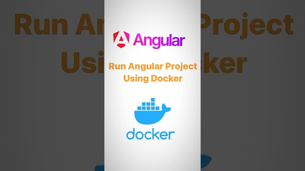 Master Docker: Run Your Angular Project Like a Pro! 🚀 | Step-by-Step Guid