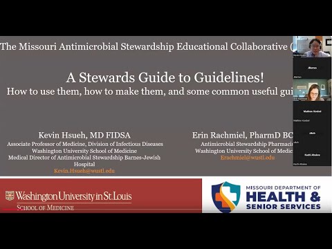 2024 03 18 A Stewards Guide to Guidelines presented by Dr Kevin Hsueh