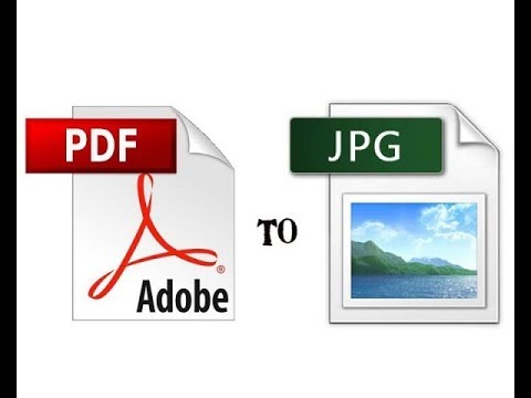 Cómo pasar o convertir un archivo PDF a JPG, GIF, TIF, BMP, PNG