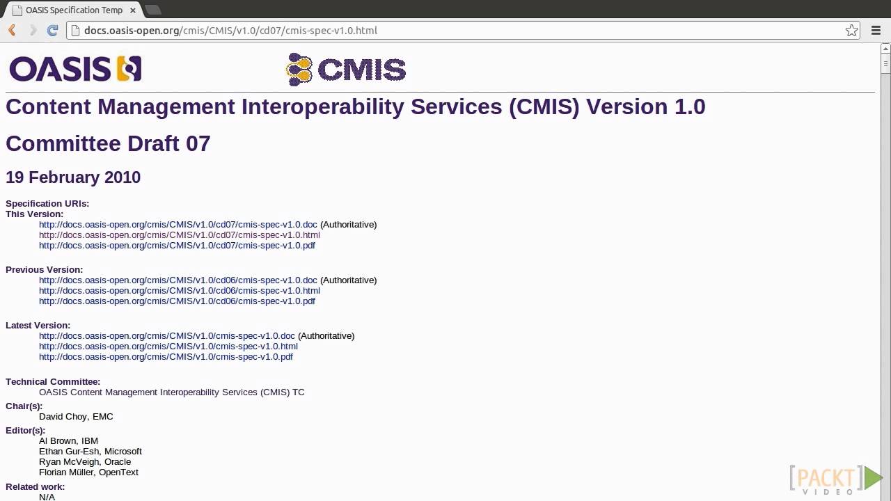 Alfresco 4 ECM Implementation Tutorial: CMIS Queries | packtpub.com