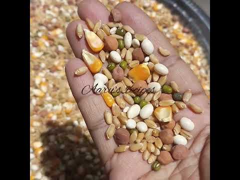 Multigrain wheat atta homemade multigrain roti #shorts #multigrainatta #healthyrecipe