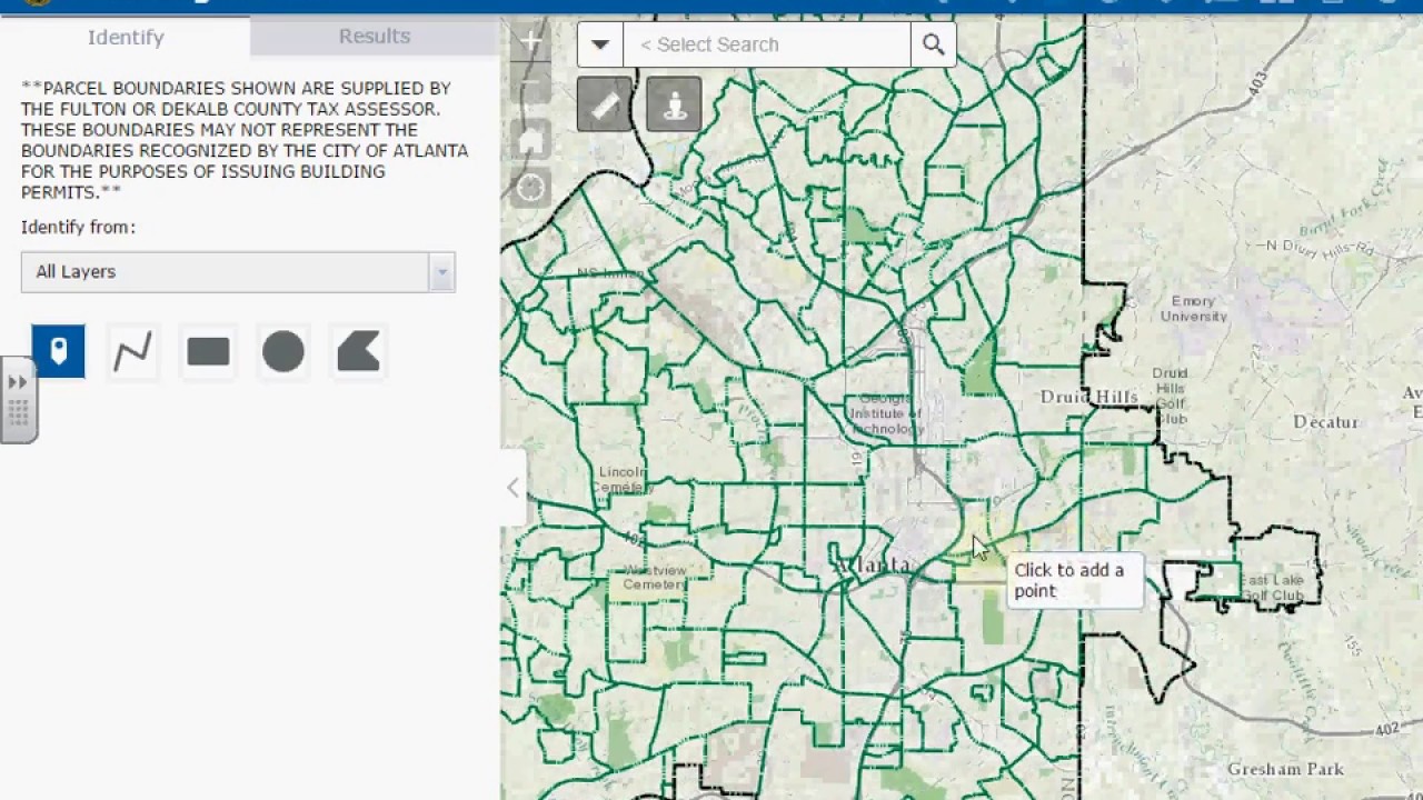 Create a pdf map from the Planning Viewer