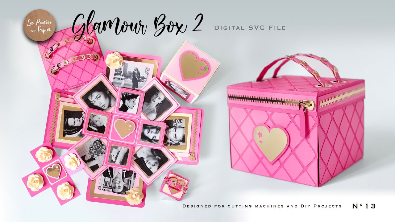 SVG PROJECT GLAMOUR BOX 2 ASSEMBLY TUTORIAL | LPP | N13
