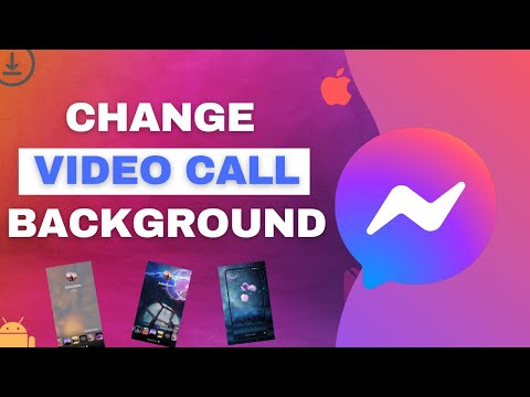 How to change Background in messenger while video calling |