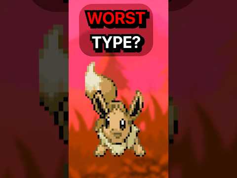 What is the WORST Pokemon Type? #pokemon #shorts