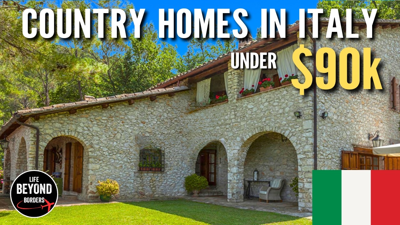 10 Italian Homes Under €80K You Can Actually Move Into