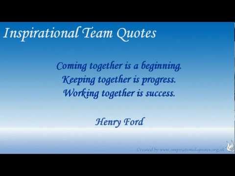 Inspirational Team Quotes