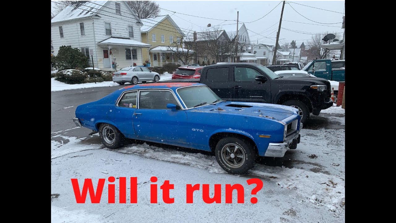 GTO Clone: 1974 Pontiac Ventura Shed Find | Barn Finds