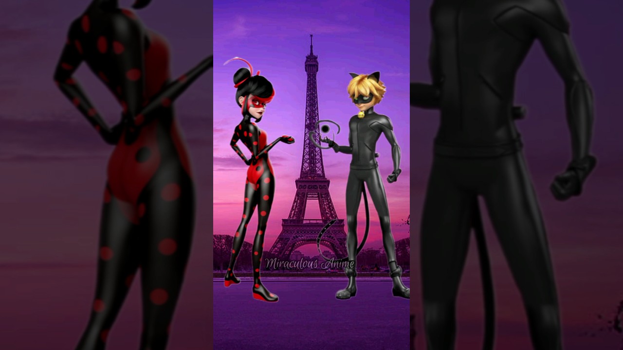 Shadybug vs Superheroes #miraculous#ladybug#catnoir#short