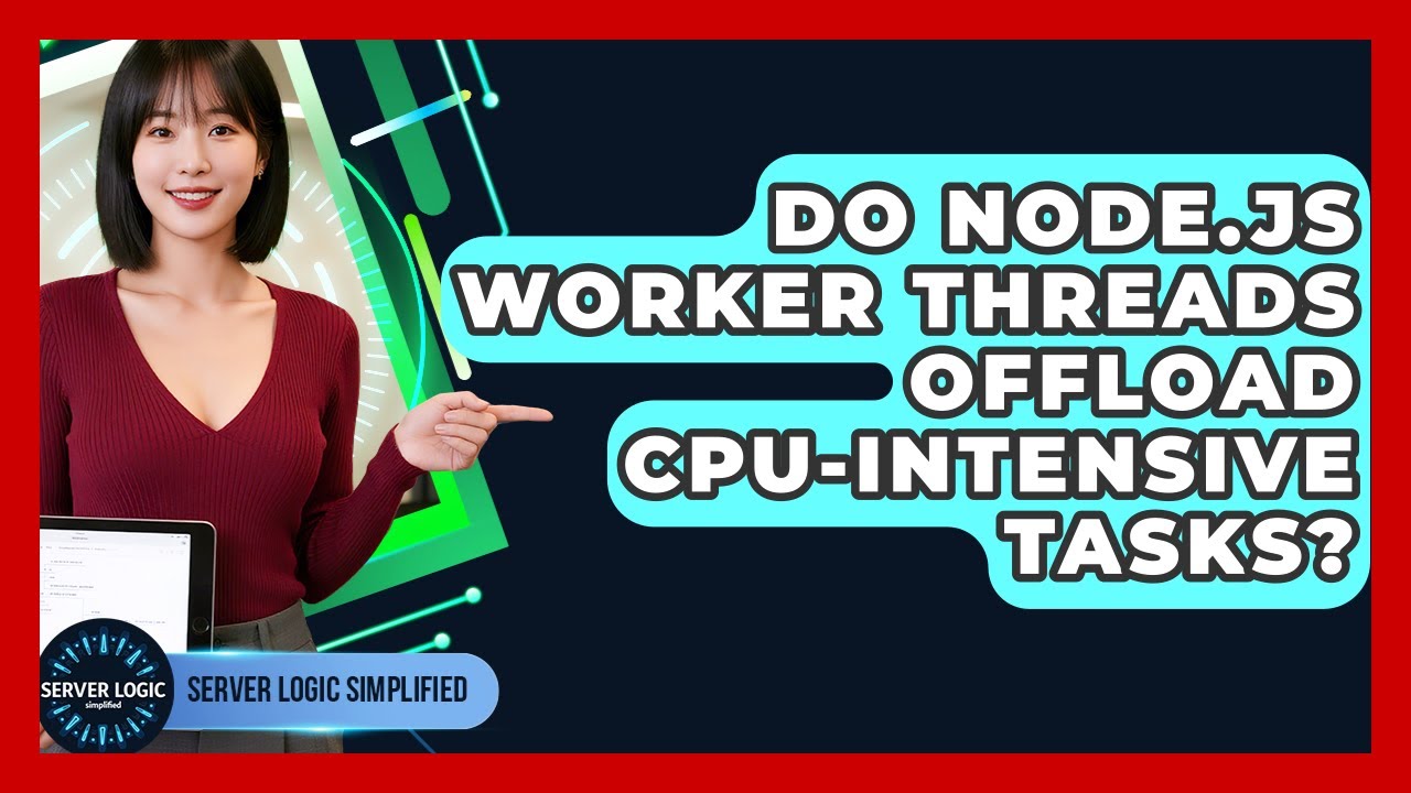 Do Node.js Worker Threads Offload CPU-intensive Tasks? - Server Logic Simplified