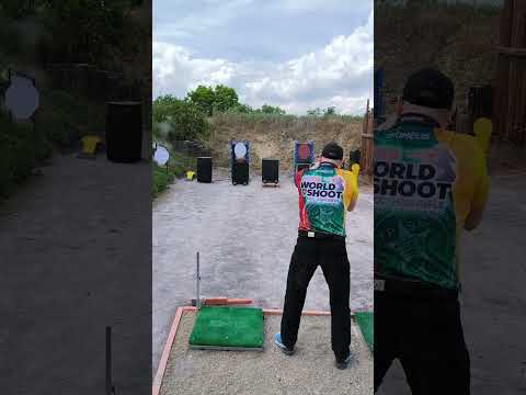 World Shoot 2025 PCC Stage 30 #pewpew #ipscshooting #match #ipscworld #pccshooter #shootingrange #cz
