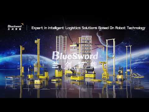Stacker Crane - A New Generation of AI Stacker Crane with Eyes - BlueSword
