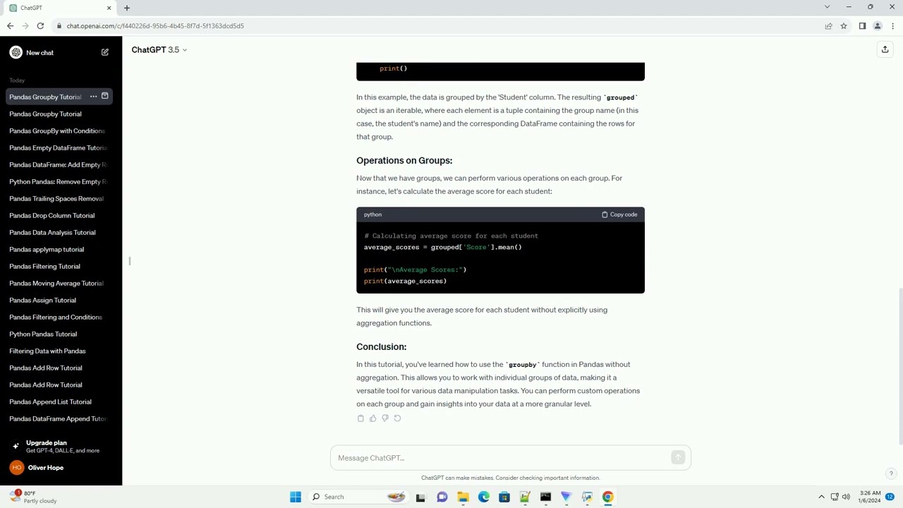 python pandas groupby without aggregation