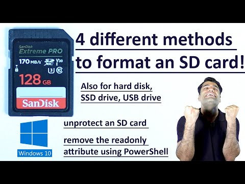 How to format an SD card on Windows 10