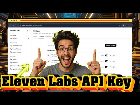 How To Get Eleven Labs API Key - Quick Tutorial