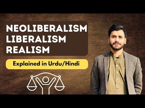 Neoliberalism, Liberalism, Realism Explained in Urdu/Hindi | Najeeb Durrani